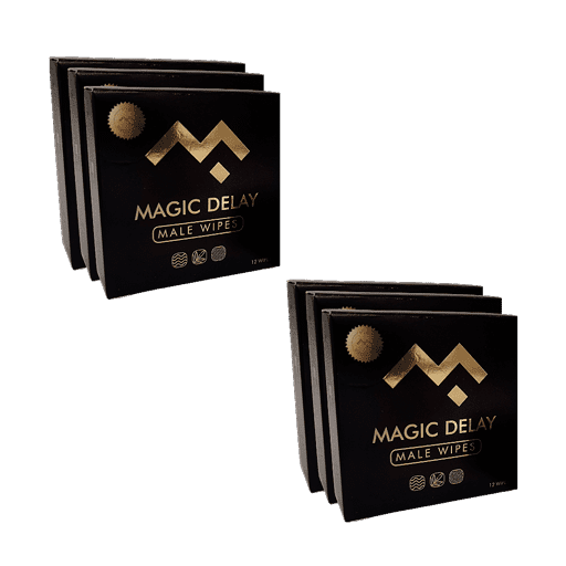 Magic Delay - 6 Cajas de 12 Toallitas – Magic Honey México